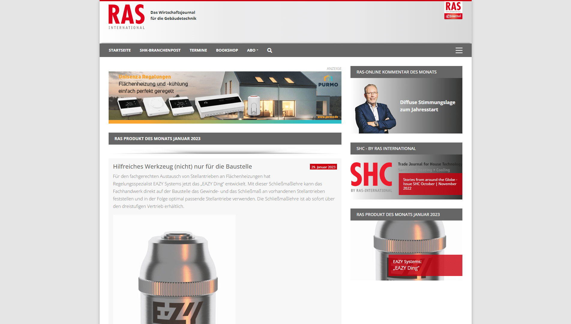 Presse - EAZY Systems